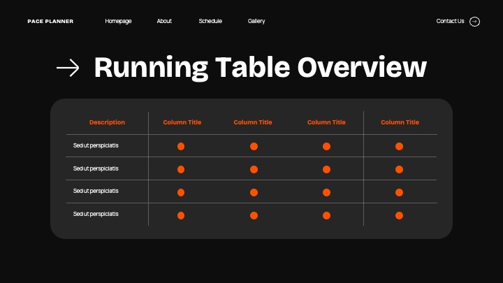 Running Event Agenda Presentation, Presentation Templates | GraphicRiver