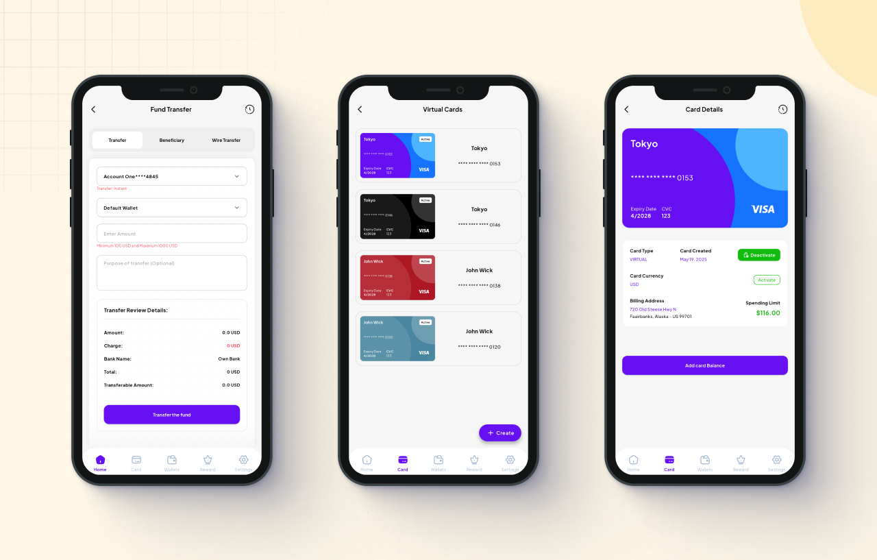 Digibank – Complete Digital Banking Flutter App by tdevs | CodeCanyon
