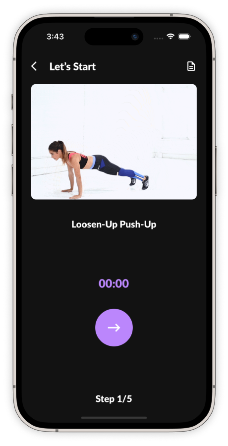 React Native Fitness Workout App Template in React Native | FitStart by ...