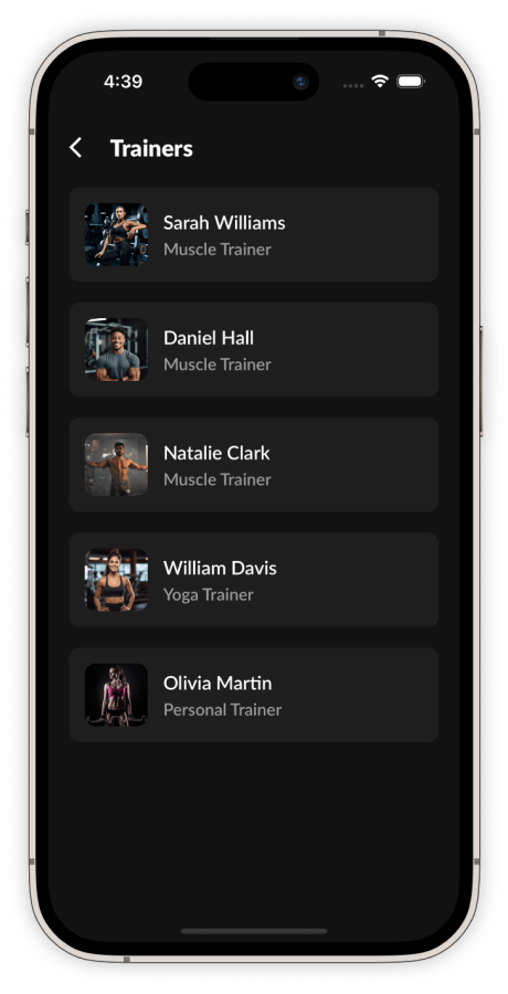 React Native Fitness Workout App Template in React Native | FitStart by pixelnestlabs