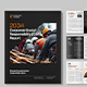 CSR Report Brochure Template, Print Templates | GraphicRiver