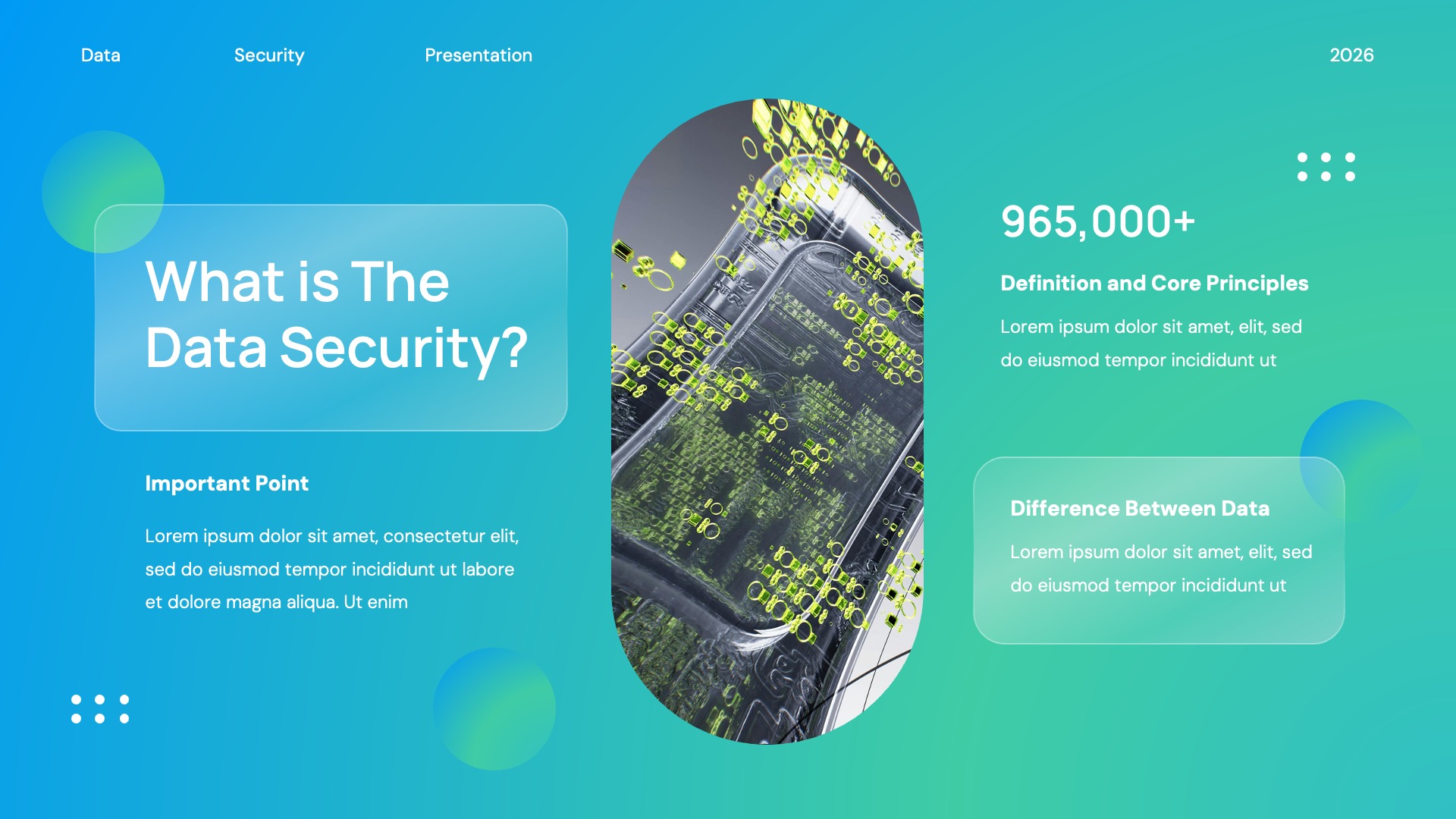 Data Security Powerpoint Template, Presentation Templates | GraphicRiver