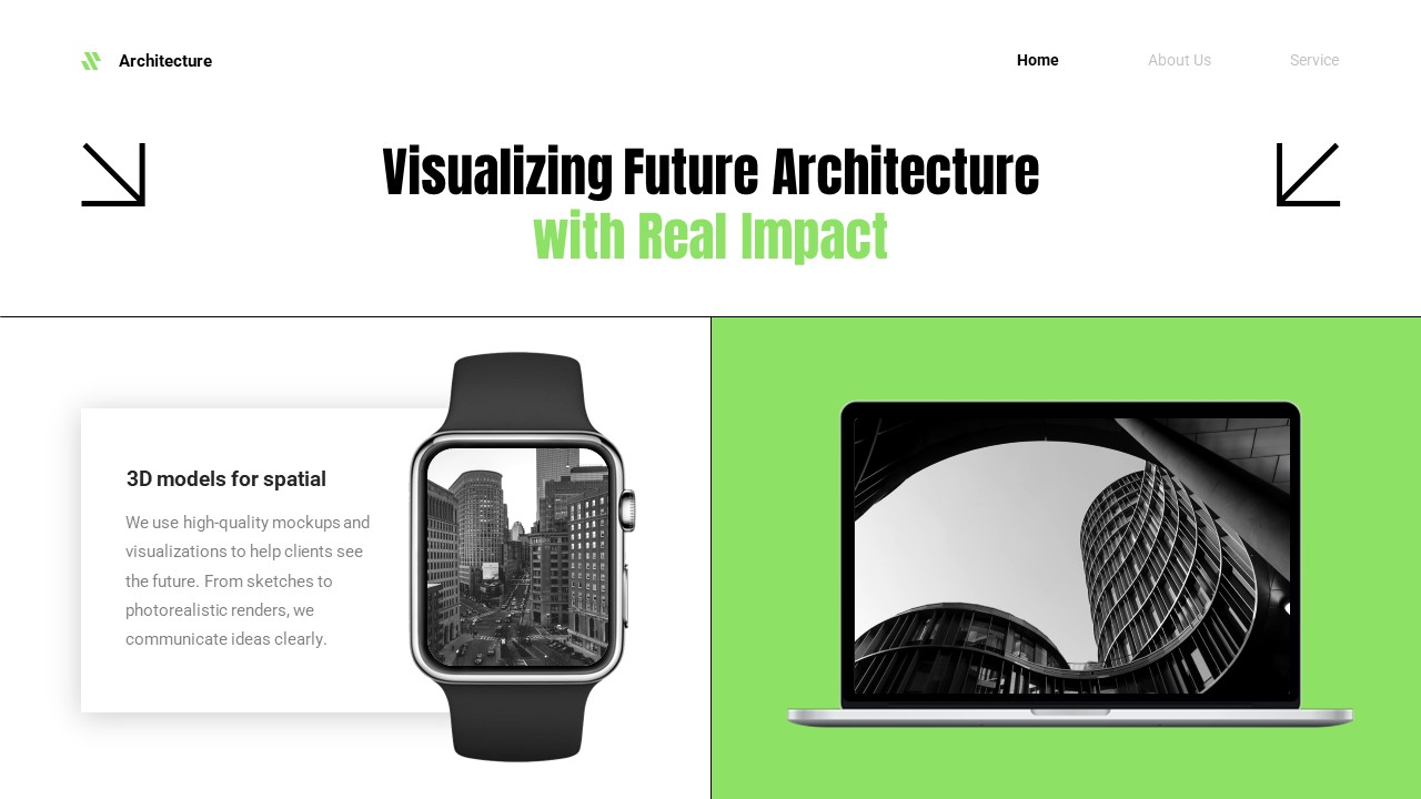 Architecture PowerPoint Template, Presentation Templates | GraphicRiver