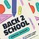Modern Back To School Bazaar Flyer, Print Templates | GraphicRiver