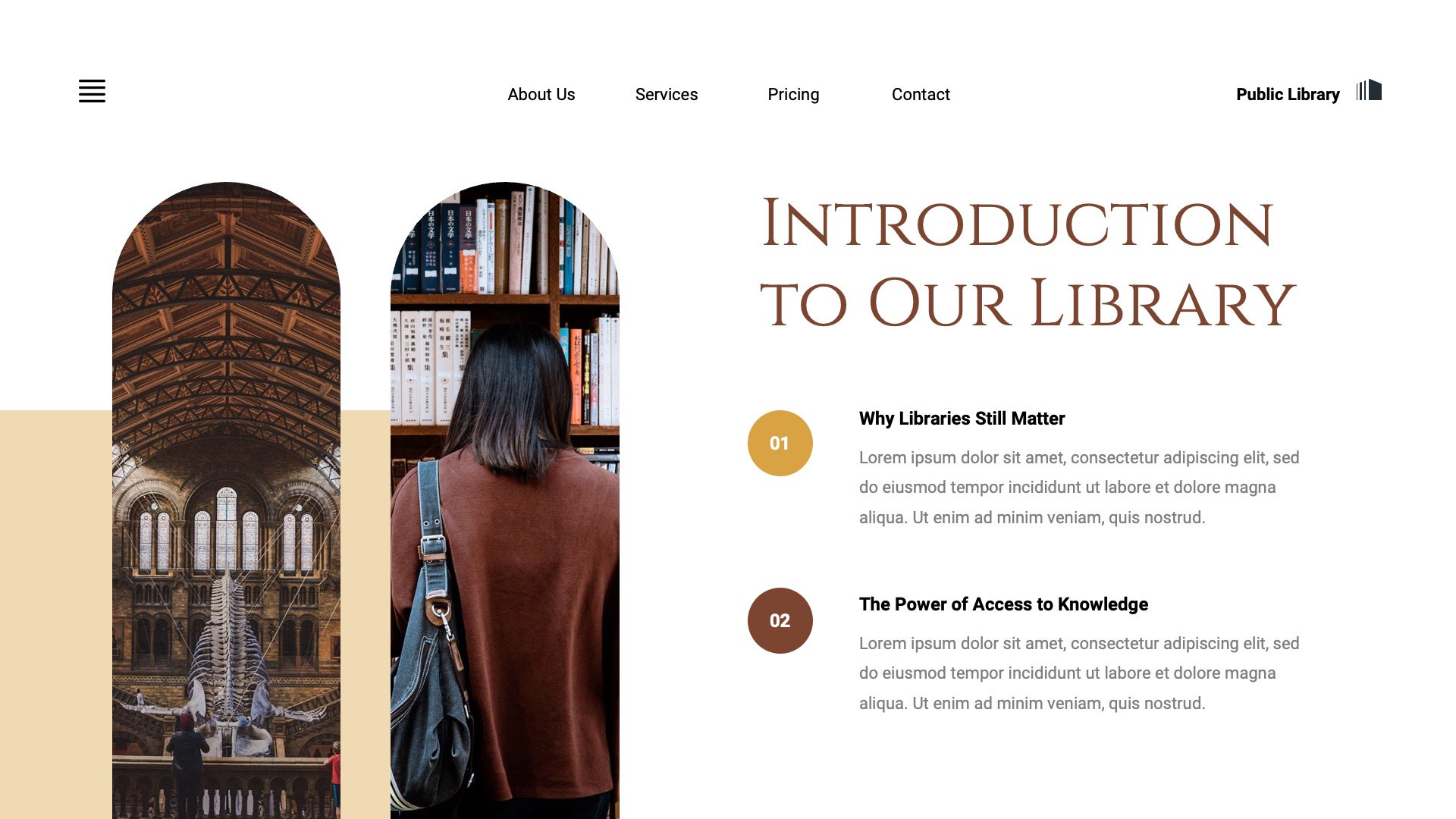 Library Google Slide, Presentation Templates | GraphicRiver