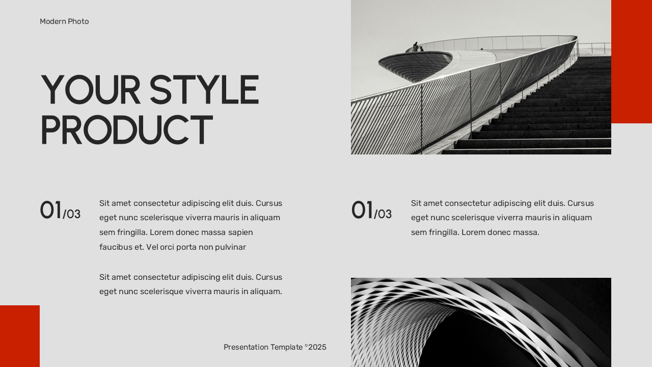 QUIETUDE - Creative Business Plan Presentation Template, Presentation ...