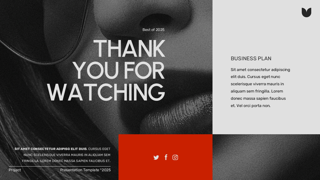 QUIETUDE - Creative Business Plan Presentation Template, Presentation ...