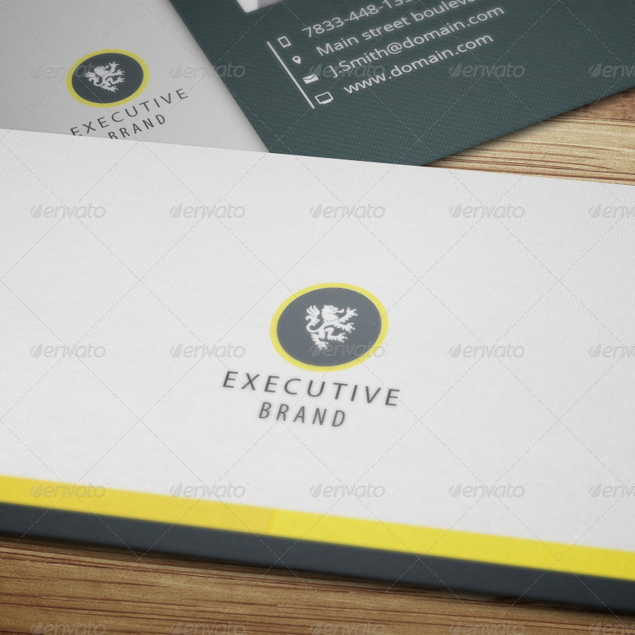 Executive Brand - Business Card [Vol.6], Print Templates | GraphicRiver
