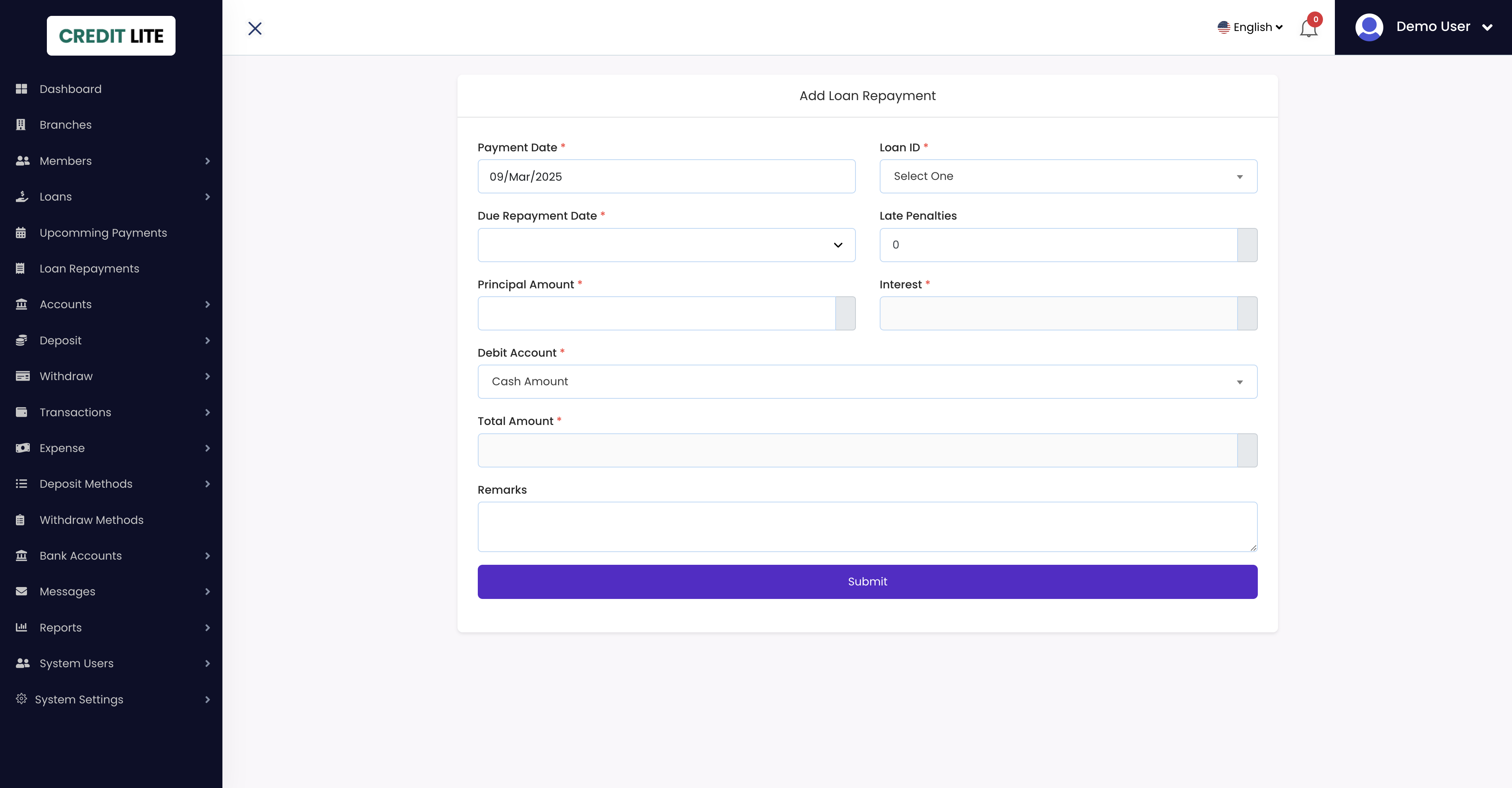 Credit Lite SaaS - SaaS Loan & Banking System by Hobby-Tech | CodeCanyon