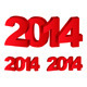 3D 2014 Year, Vectors | GraphicRiver