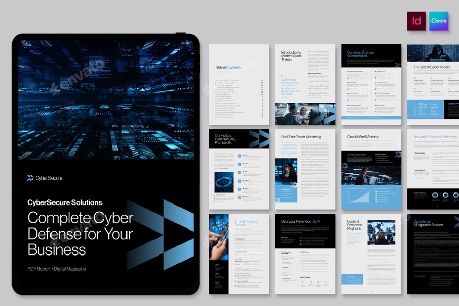 Ebook & Digital Magazine Template, ePublishing | GraphicRiver