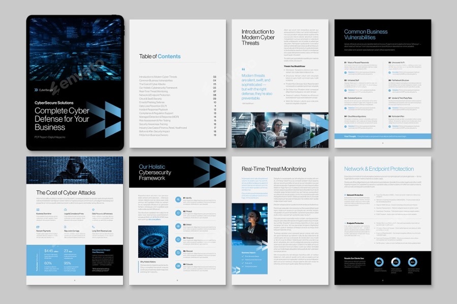 Ebook & Digital Magazine Template, ePublishing | GraphicRiver