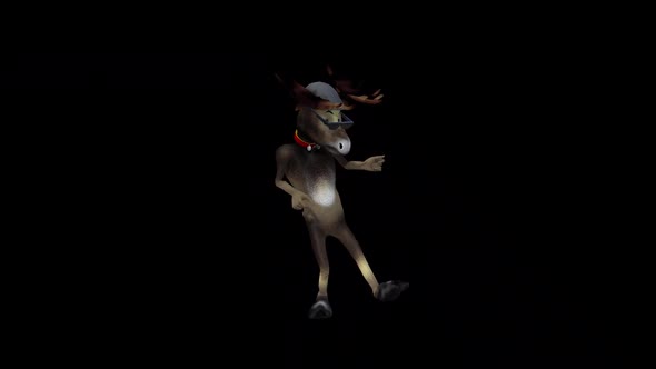 Cartoon Stag Dance 7, Motion Graphics | VideoHive