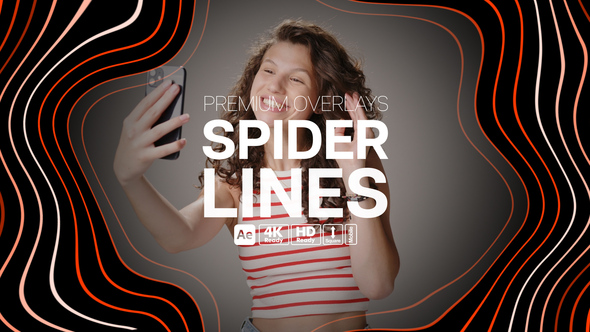 Premium Overlays Spider Lines, After Effects Project Files | VideoHive