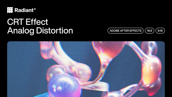 CRT Effect Overlay, After Effects Project Files | VideoHive