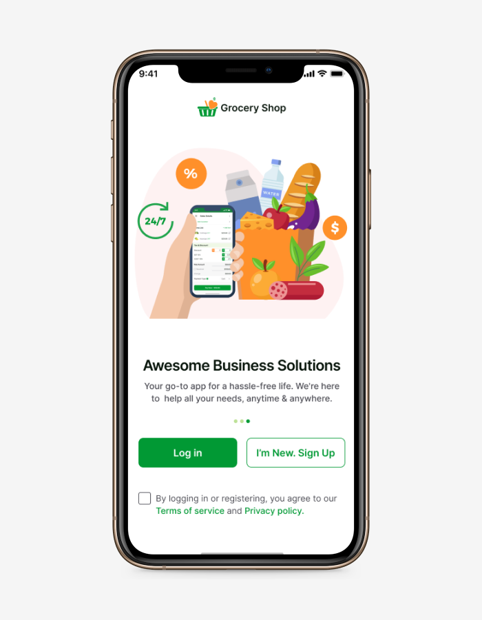 Grocery Shop - Grocery Selling Flutter App with Admin panel SAAS by Acnoo