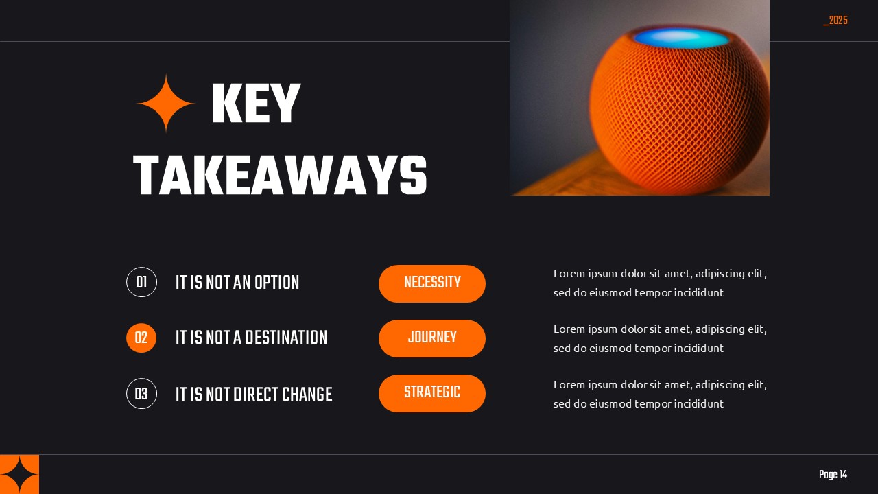 Guide to Digital Transformation Keynote Template, Presentation Templates