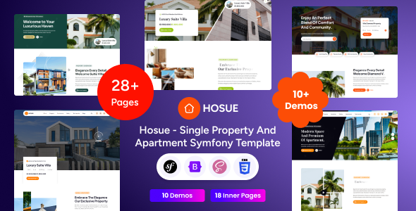 Hosue - Single Property & Apartment Symfony Template by Unifato ...