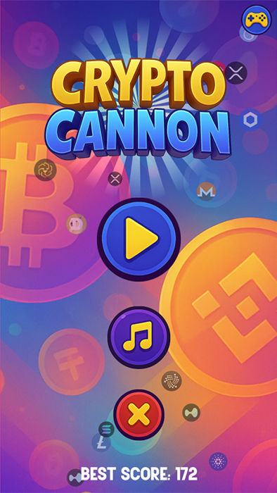 Crypto Cannon Game ( Construct 3 | C3P | HTML5) Endless Game by CGFX-Studio
