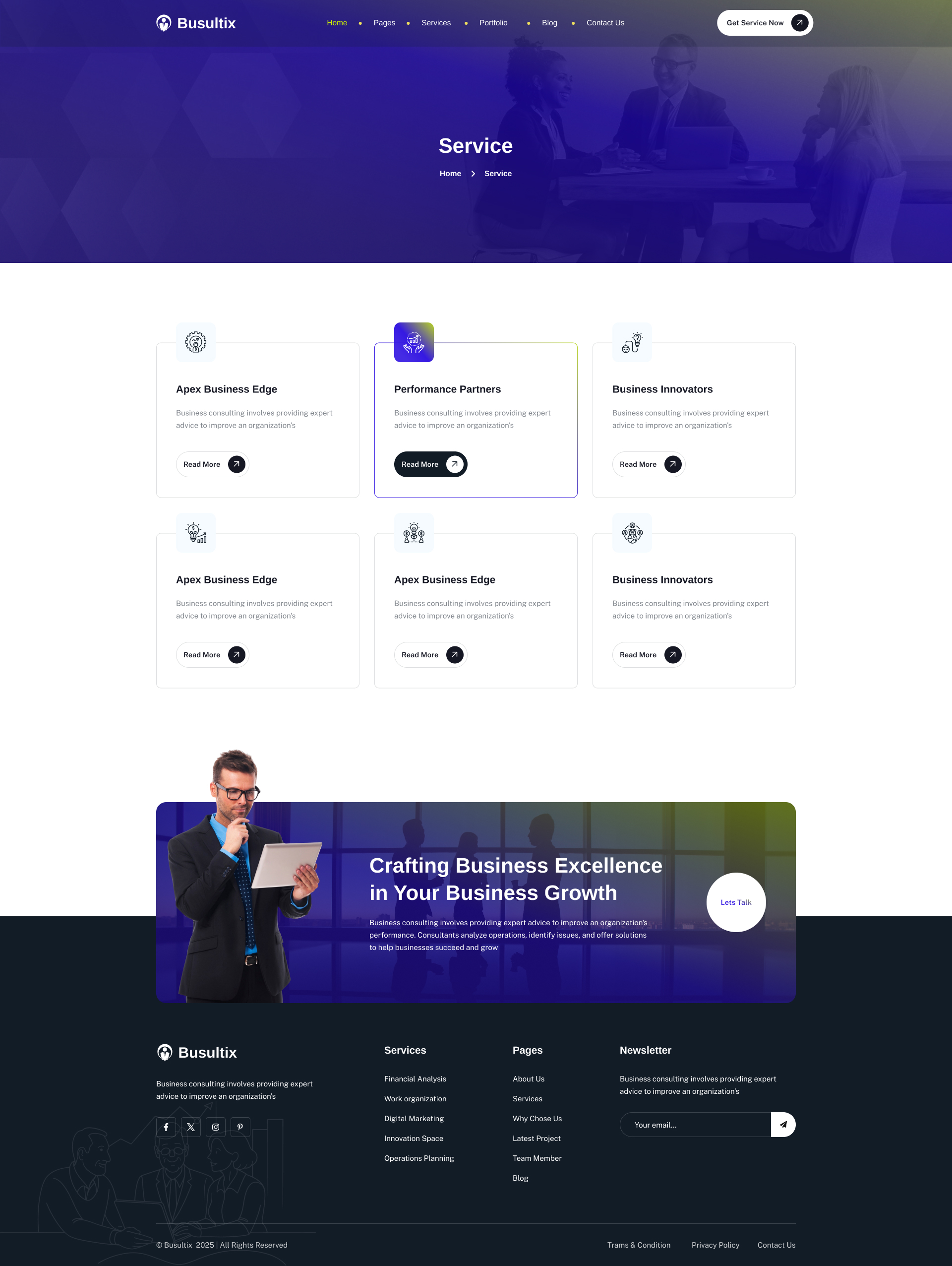 Busultix - Business Consulting Figma Template by rowDevs | ThemeForest