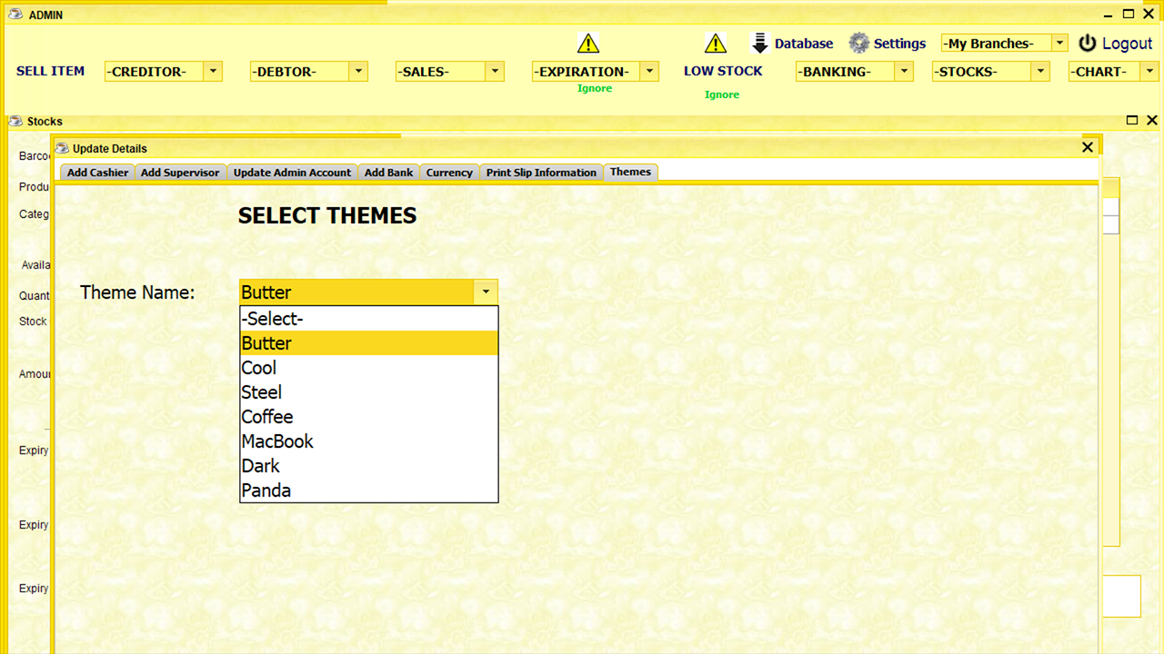 Java Inventory Management Software For Pharmacies and Supermarkets With ...