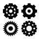 Gear Vector set, Vectors | GraphicRiver