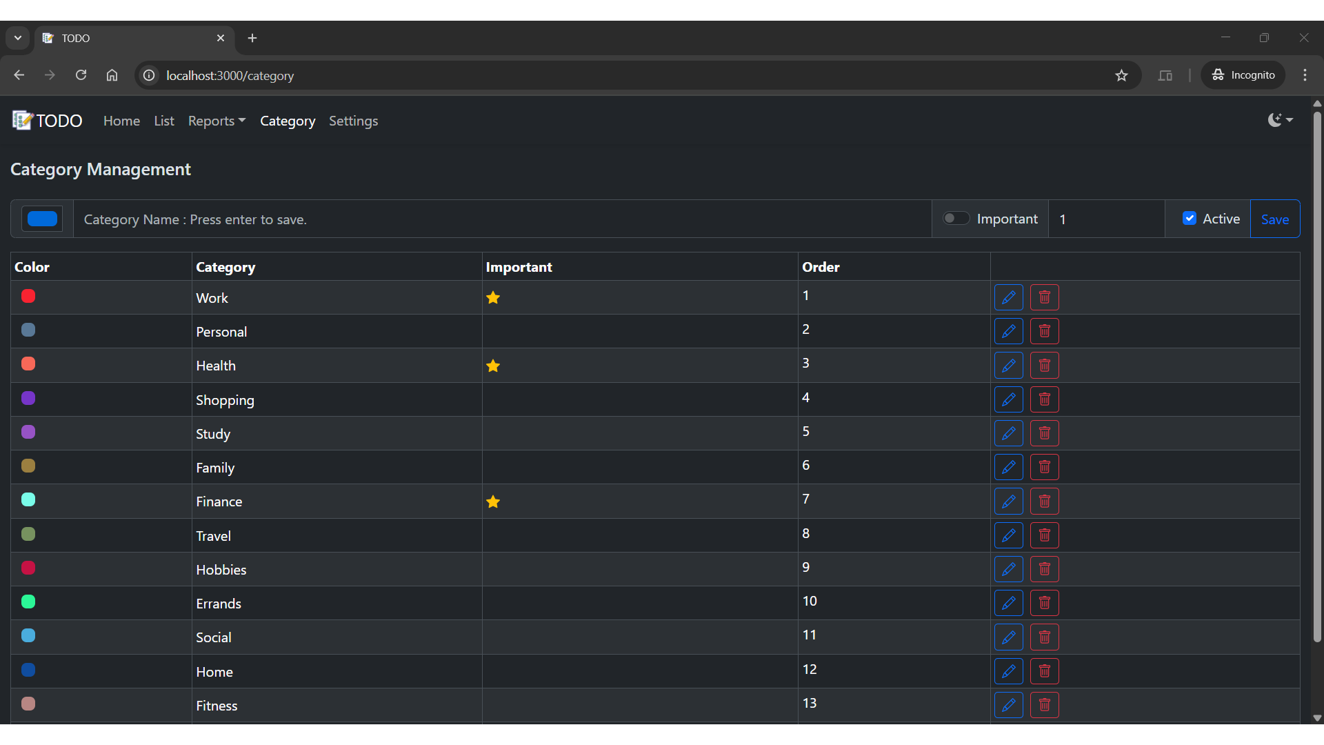 TODO App React JS (Local Storage) by dynomix | CodeCanyon