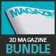 3D Magazine Cover - Bundle, Add-ons | GraphicRiver