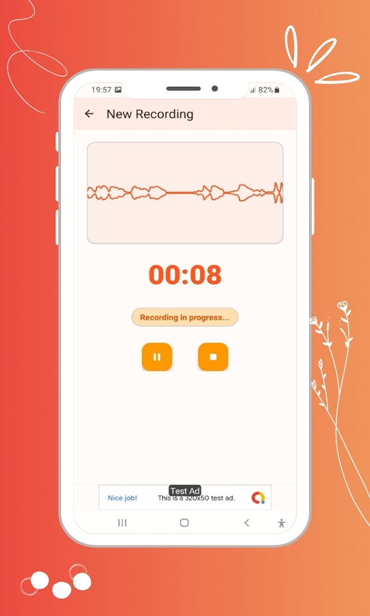 Smart Voice Recorder & Transcriber - Android App (Java) by devloper416