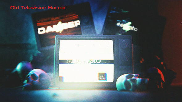 Old Television Horror Opener, After Effects Project Files | VideoHive