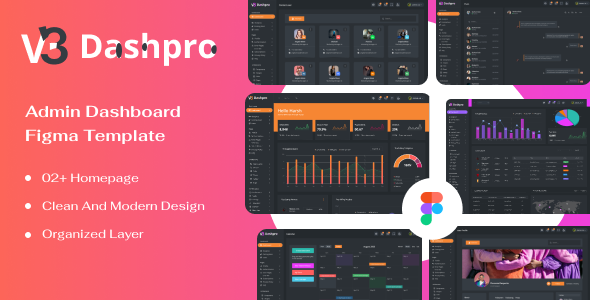 Dashpro - Admin Dashboard Figma Template by Website_Stock | ThemeForest