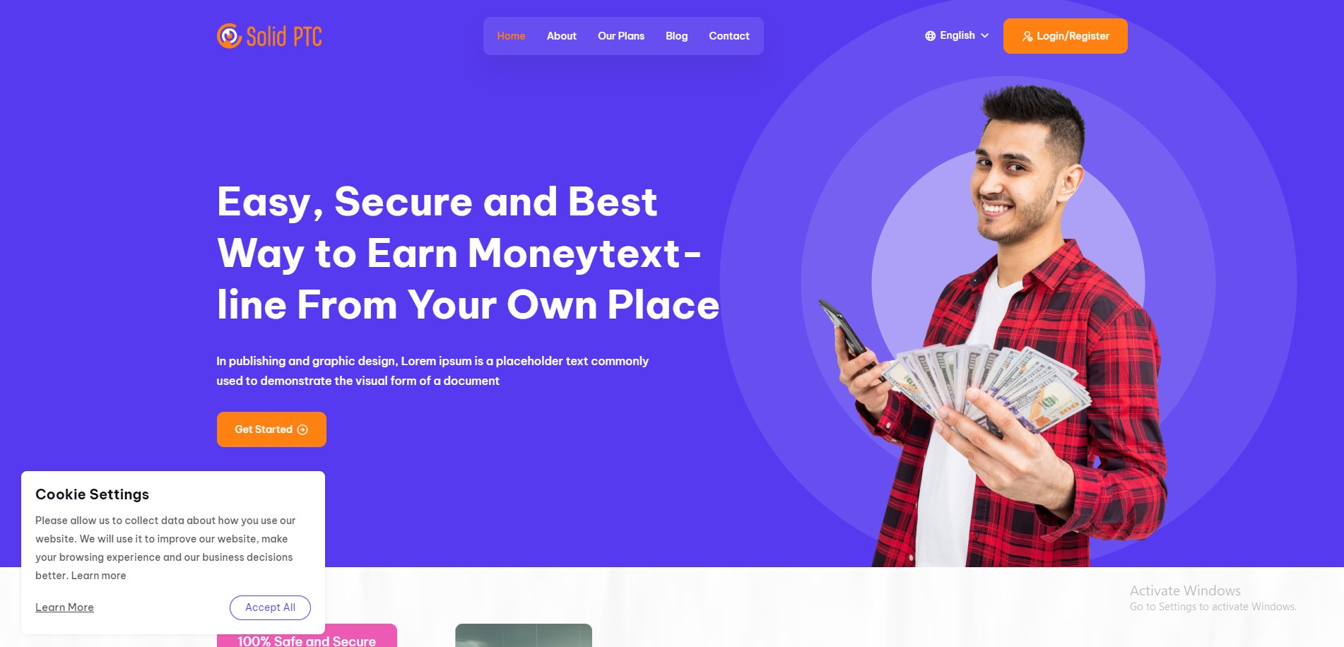 Solid PTC - Advanced Pay Per Click Platform by tdevs | CodeCanyon