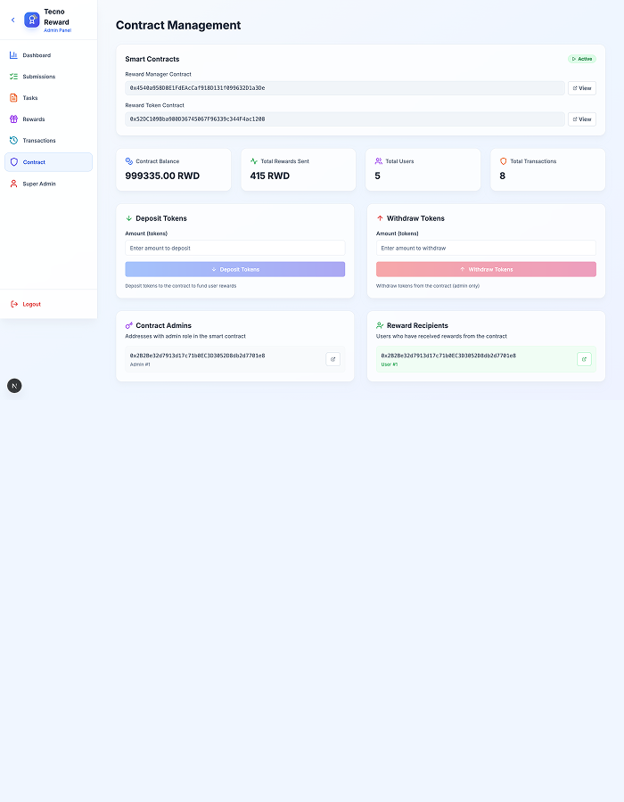 Web3 Rewards - Task Reward Platform by Coodes | CodeCanyon