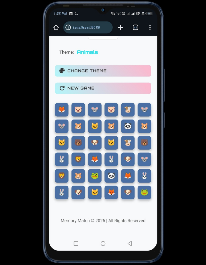Memory Match Master - HTML5 Card Matching Game by ImpresseDev | CodeCanyon