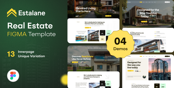 Estalane - Real Estate Figma Template by egenstheme | ThemeForest