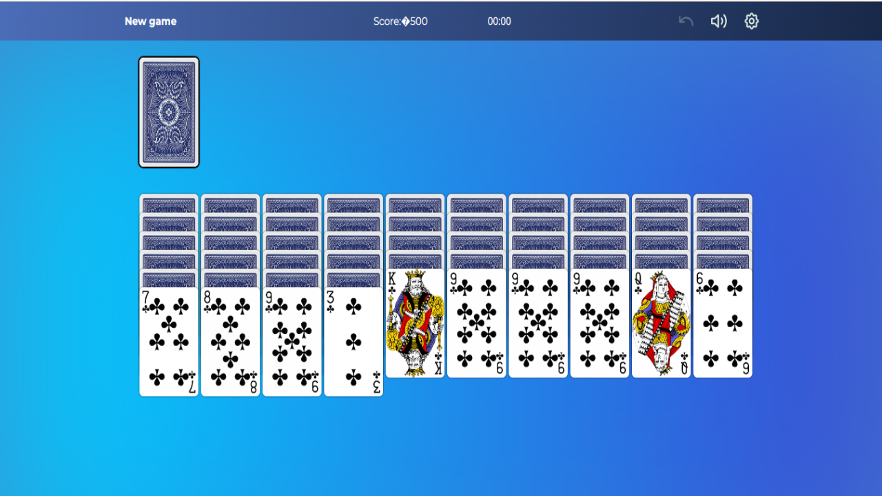 Spider solitaire by CodeSmashars | CodeCanyon