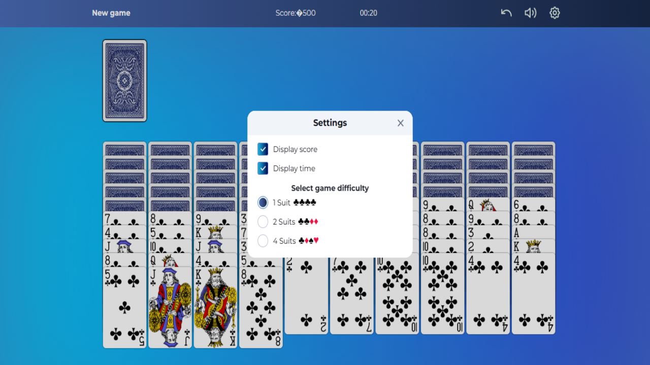 Spider solitaire by CodeSmashars | CodeCanyon