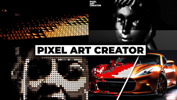 Pixel Art ASCII Creator, After Effects Project Files | VideoHive