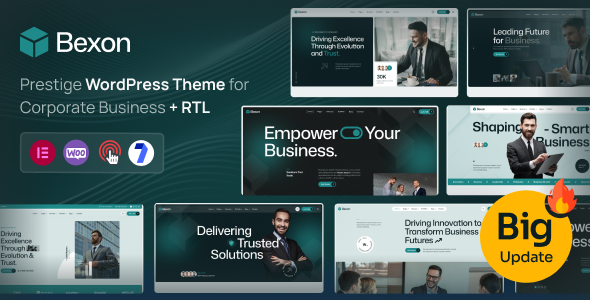 Bexon - Corporate Business WordPress Theme by Theme-Junction | ThemeForest