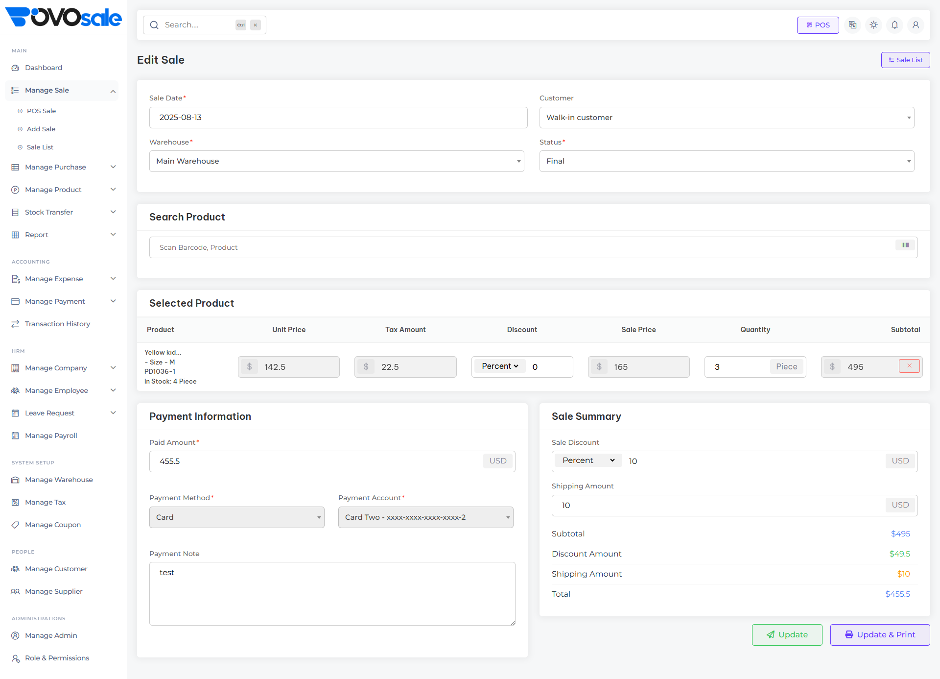 OvoSale - Complete Cross-Platform POS Solution | Android & iOS Mobile ...