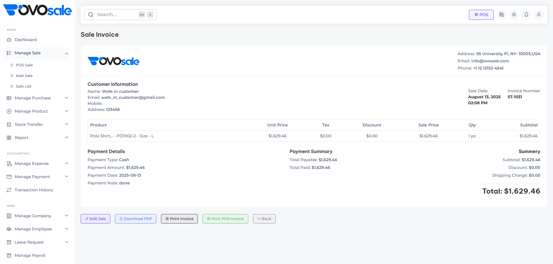 OvoSale - Complete Cross-Platform POS Solution | Android & iOS Mobile ...