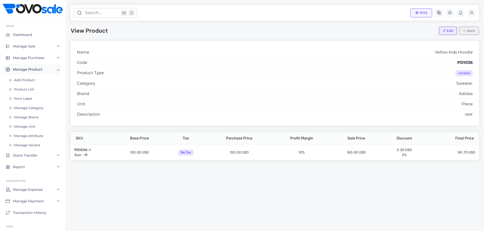OvoSale - Complete Cross-Platform POS Solution | Android & iOS Mobile ...
