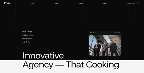 Floka - Digital Agency & Portfolio WordPress Theme by Case-Themes ...