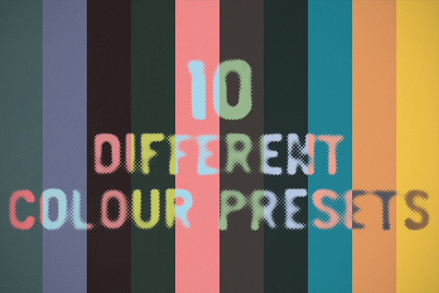 Blurry Halftone Text Effect Template, Add-ons | GraphicRiver