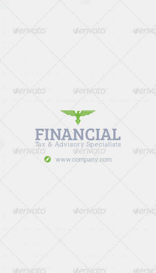 Financial Business Card Template, Print Templates | GraphicRiver