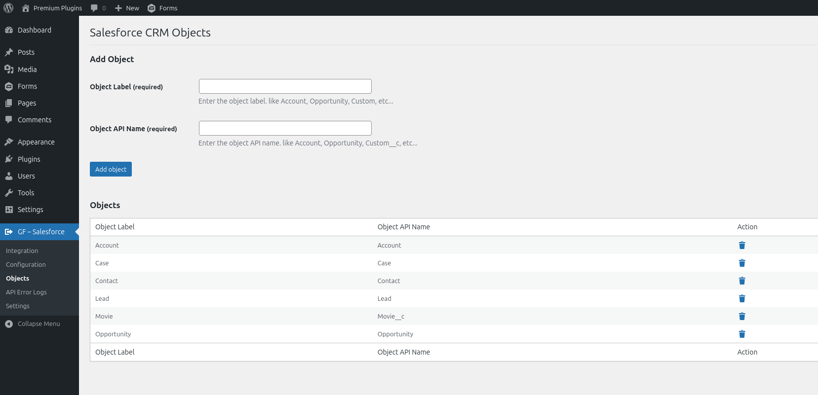 Gravity Forms Salesforce Integration Enhanced By Obtaincode Codecanyon