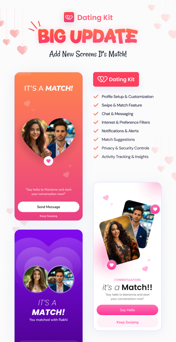 DatingKit - Dating Mobile App Template ( Bootstrap + PWA ) by DexignZone