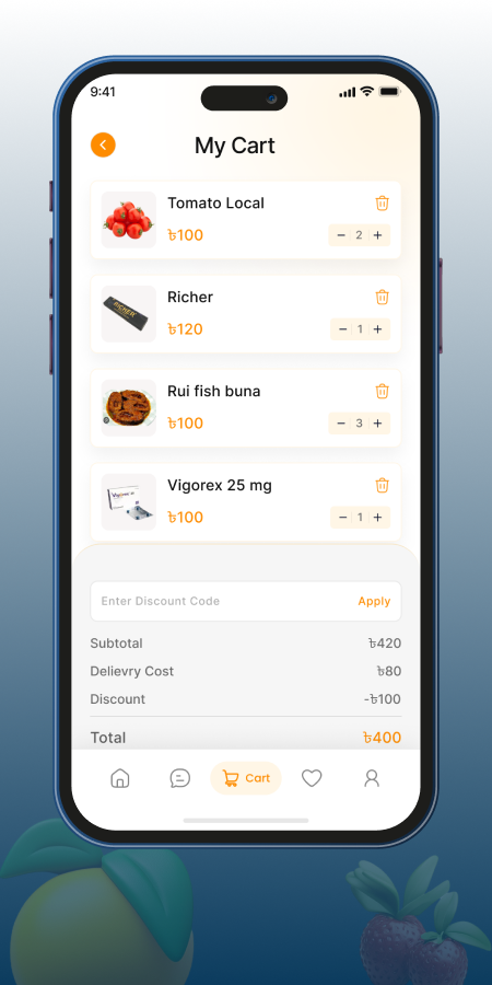 Shop Cart with Delivery System - Android & IOS by codebuyfactory ...