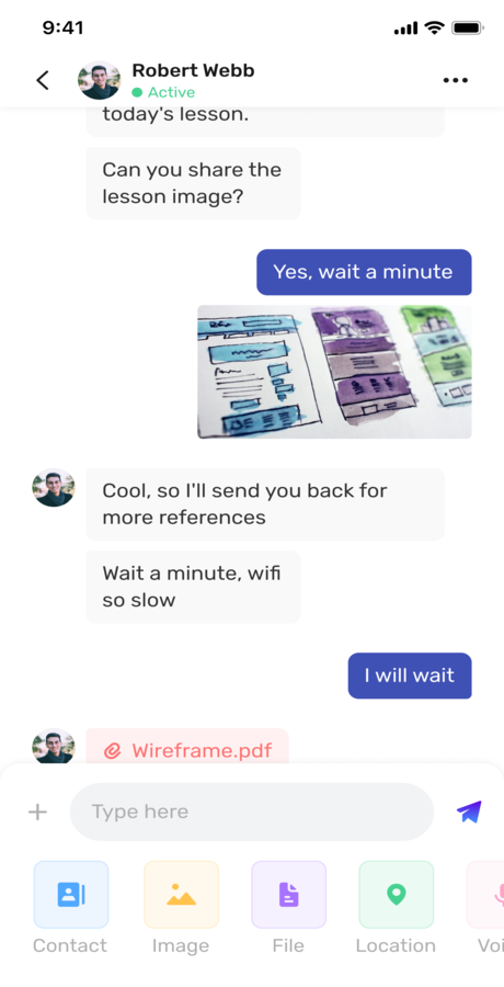 Online Learning App ANDROID + IOS + FIGMA + Sketch | UI Kit | ReactNative | Izzi by FlutterVision