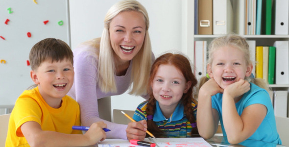 Helpful Teacher, Stock Footage | VideoHive